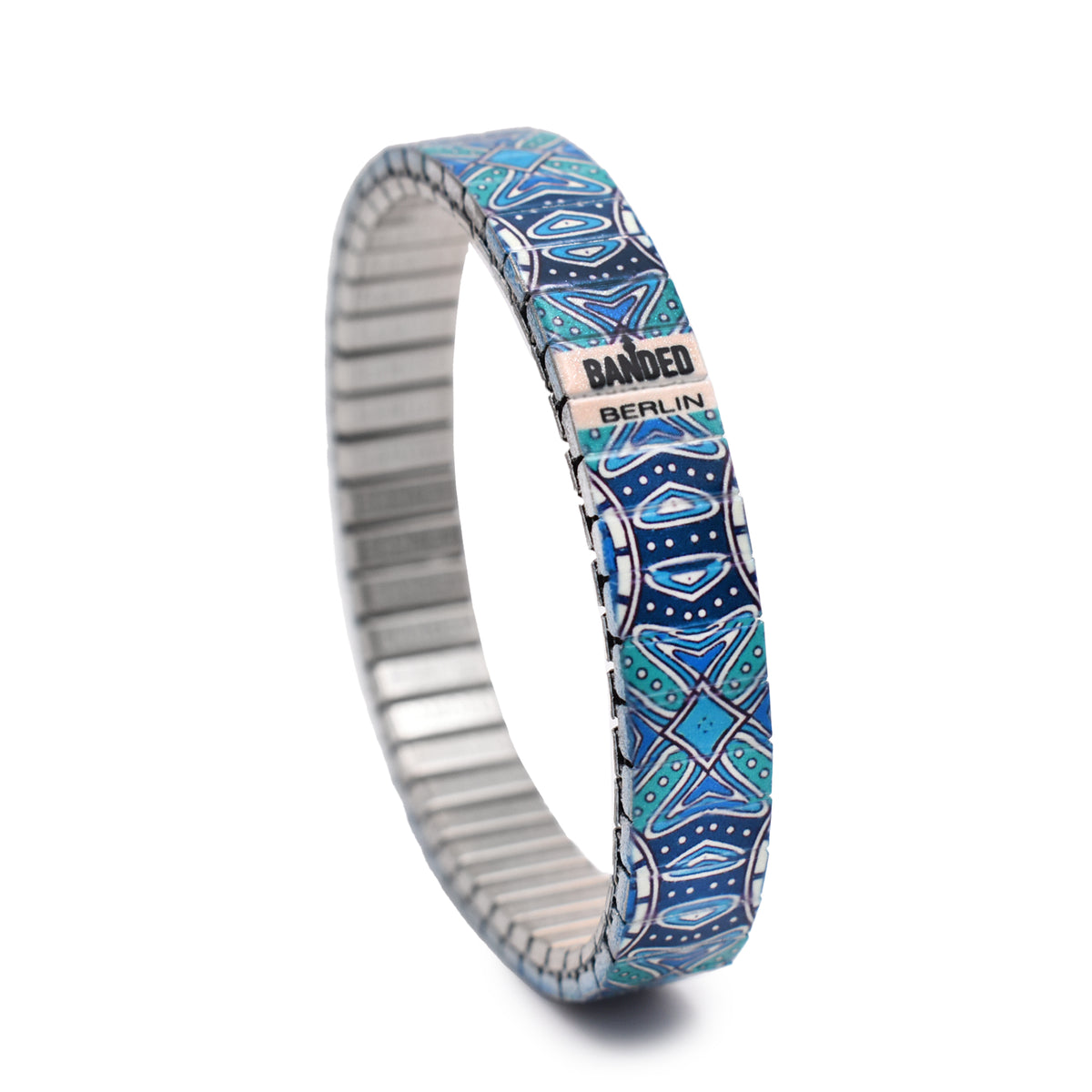 Mediterranean Tile - Alexandria - 10mm Classic Finish – Banded Bracelets