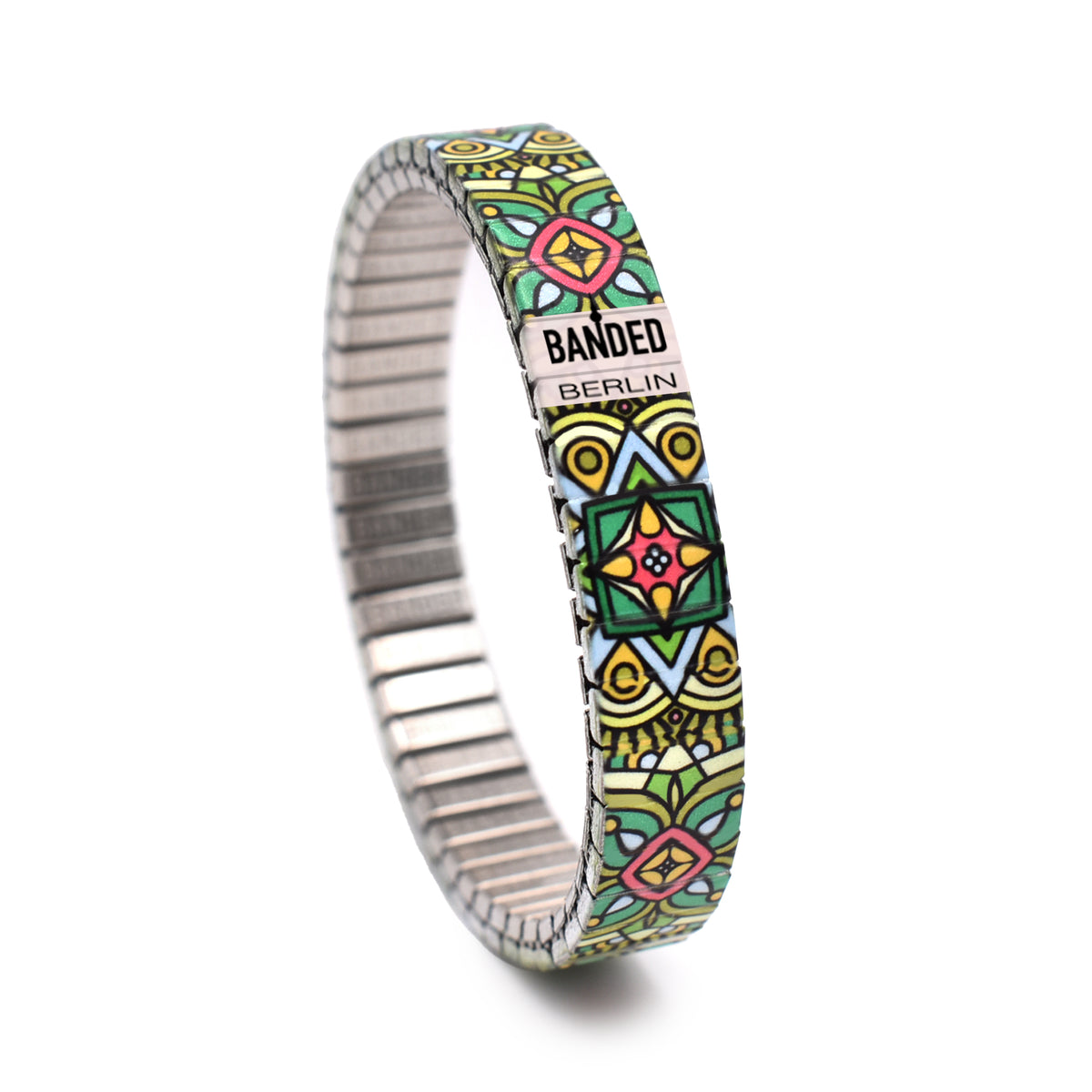 Mediterranean Tile - Portofino -10mm Classic Finish – Banded Bracelets