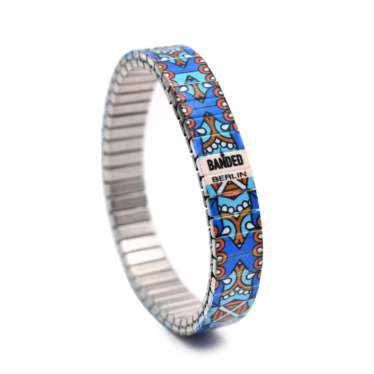 Mediterranean Tile - Mykonos - 10mm Classic Finish – Banded Bracelets