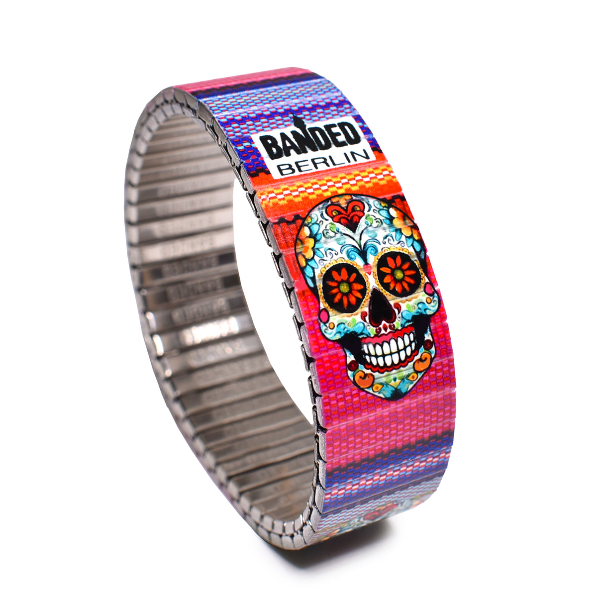 Calaveras - Serape Skullz - 18mm – Banded Bracelets