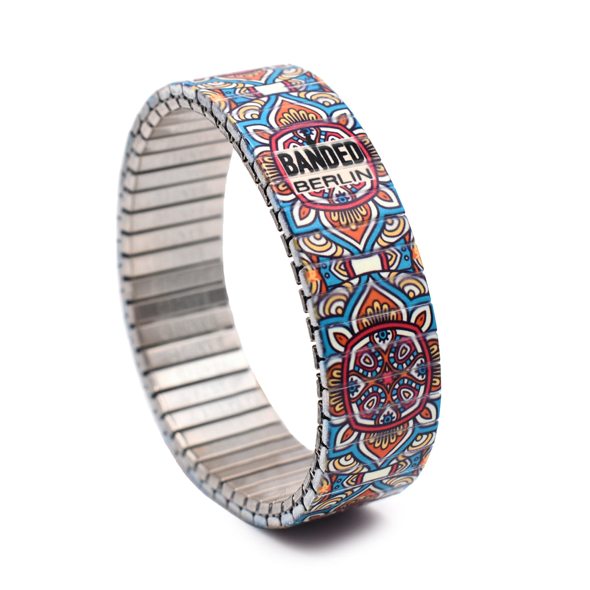 Mediterranean Tile - Palma - 18mm Classic Finish – Banded Bracelets