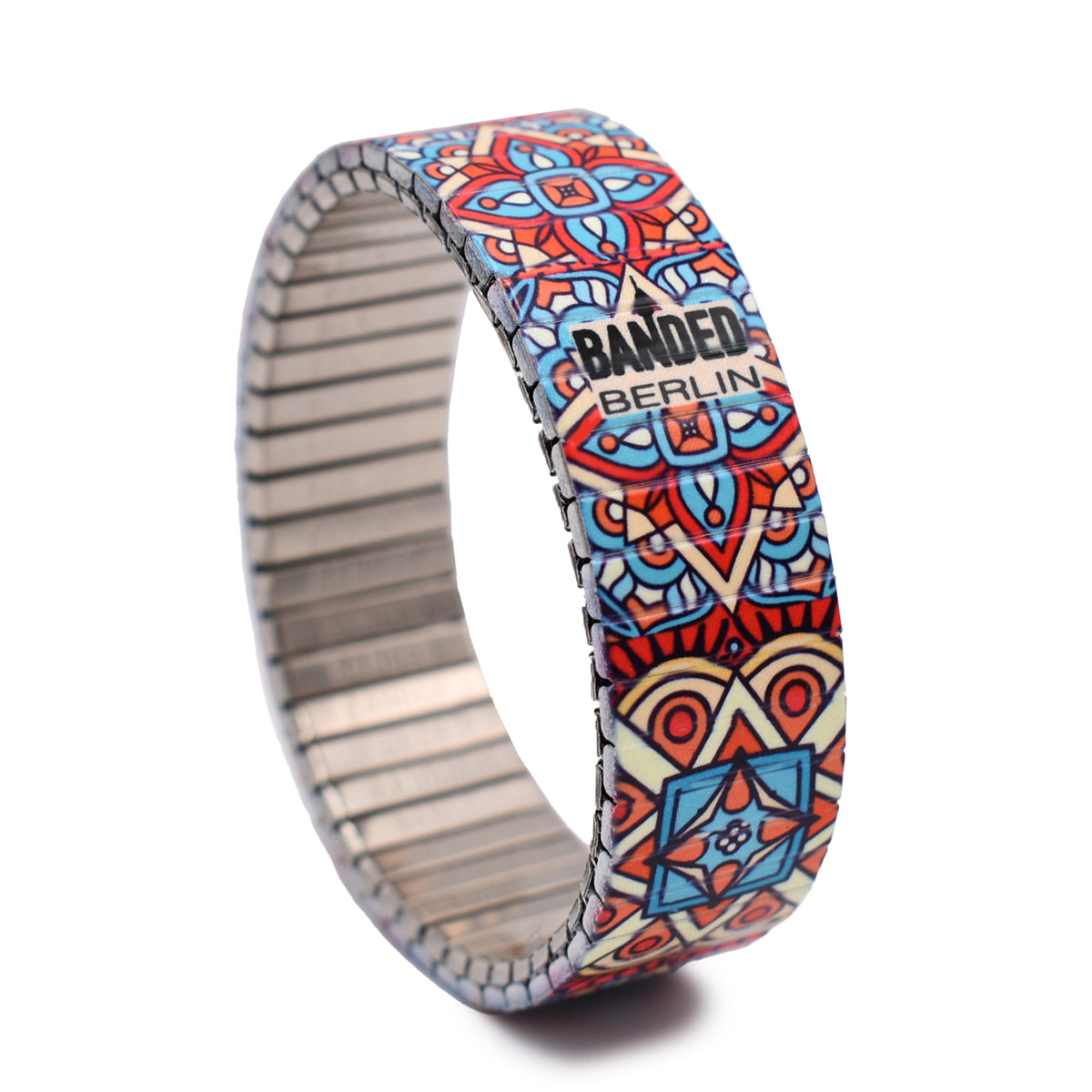 Mediterranean Tile - Ravello - 18mm Classic Finish – Banded Bracelets