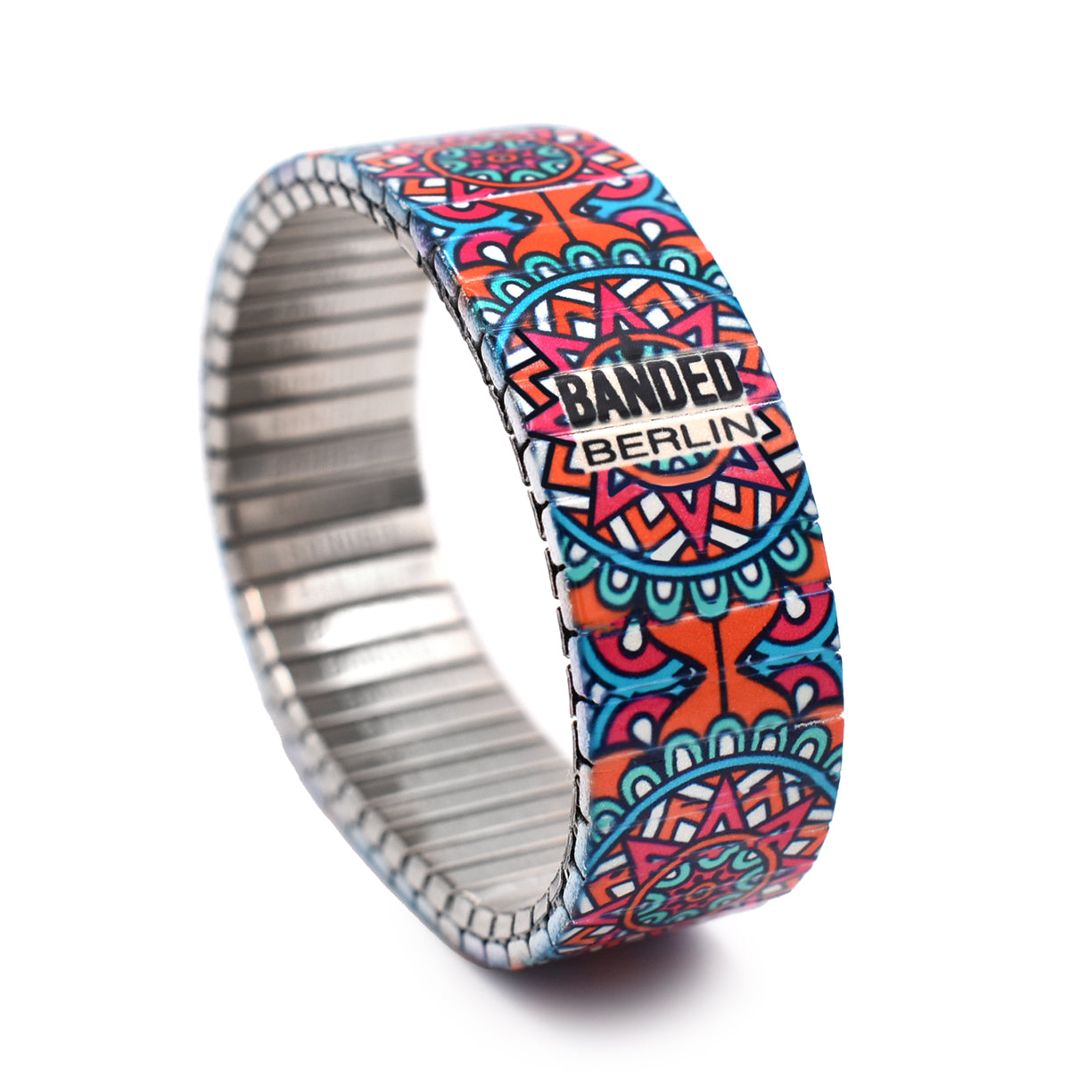 Mediterranean Tile - Corfu - 18mm Classic Finish – Banded Bracelets