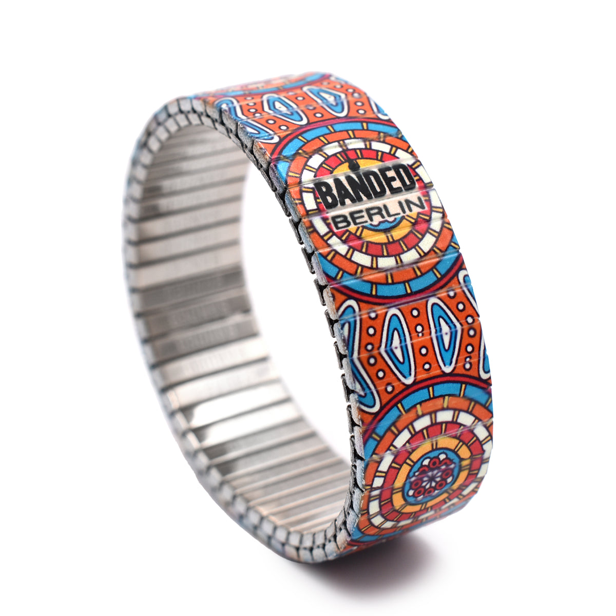 Mediterranean Tile - San Vito - 18mm Classic Finish – Banded Bracelets