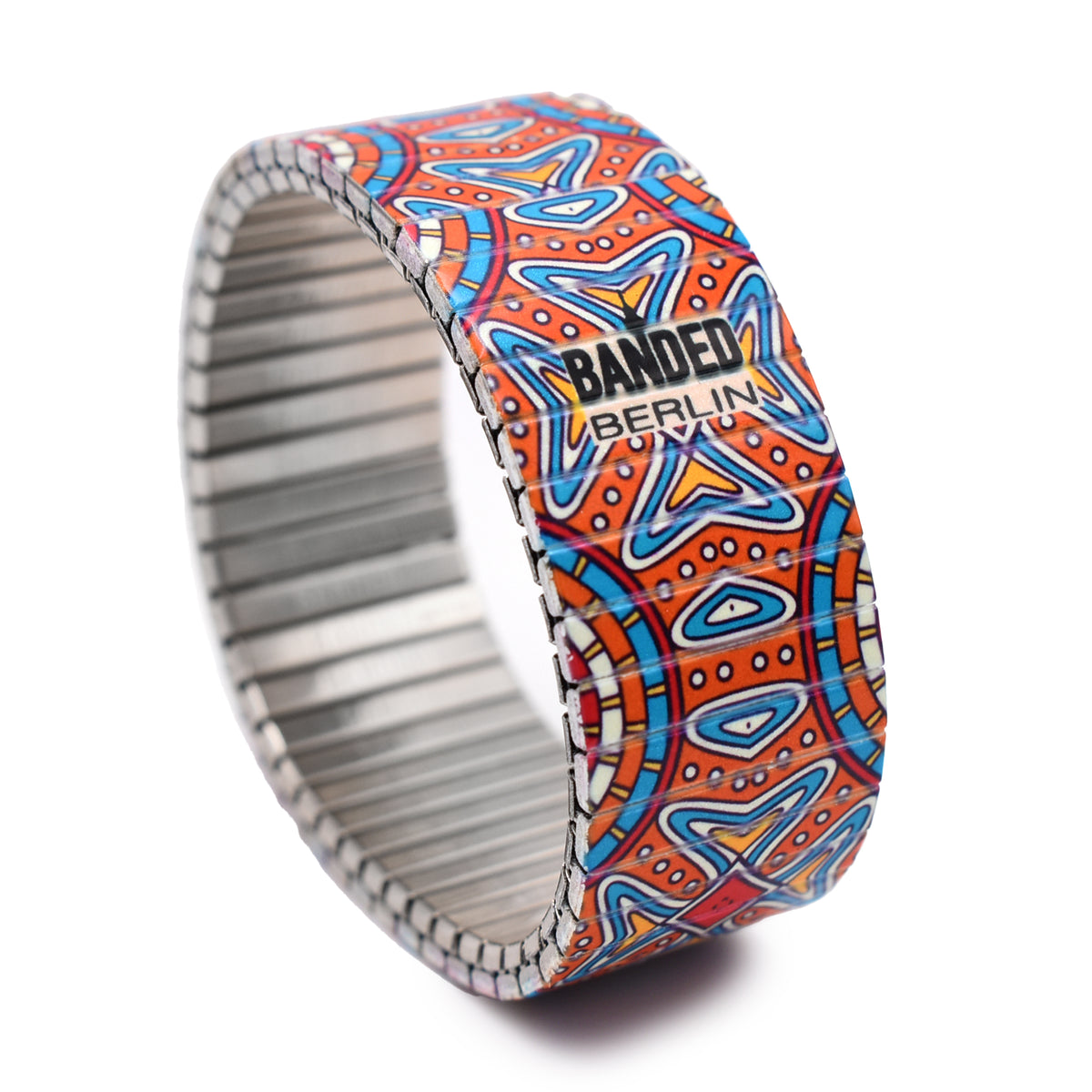 Mediterranean Tile - San Vito - 23mm Classic Finish – Banded Bracelets