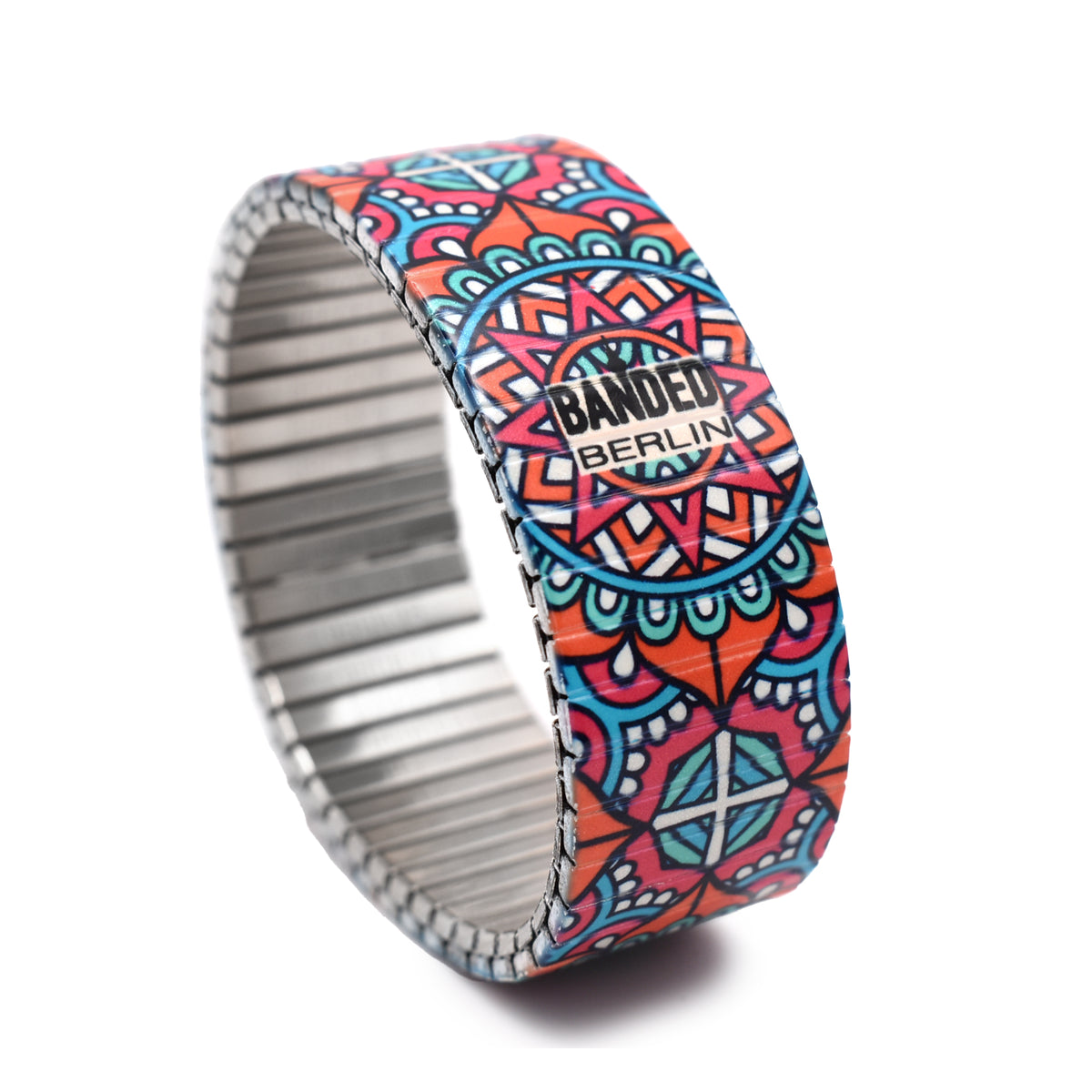 Mediterranean Tile - Corfu - 23mm Classic Finish – Banded Bracelets