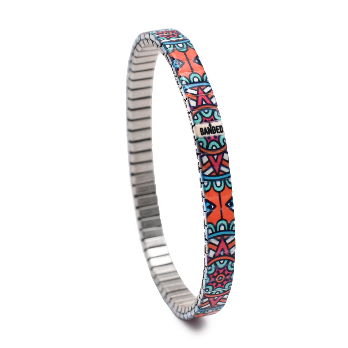 Mediterranean Tile - Corfu - 6mm Classic Finish – Banded Bracelets