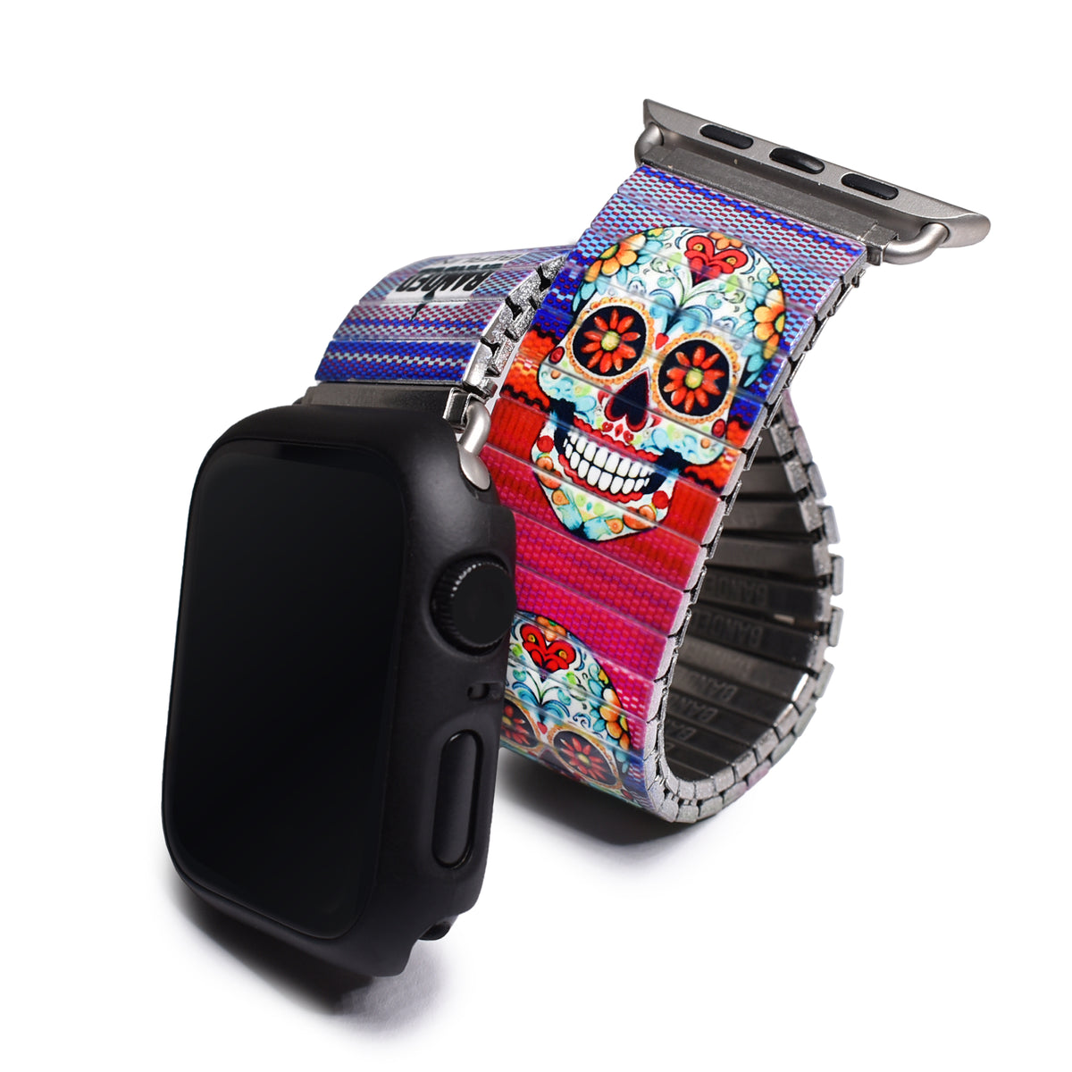 Calaveras - Serape Skullz - Banded™️ for Smart Watch – Banded Bracelets
