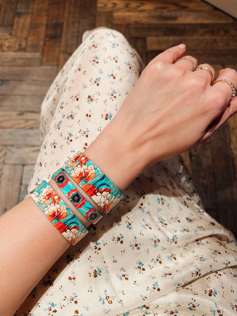 Banded-Berlin Bracelets hand made from the iconic expandable watchband ...