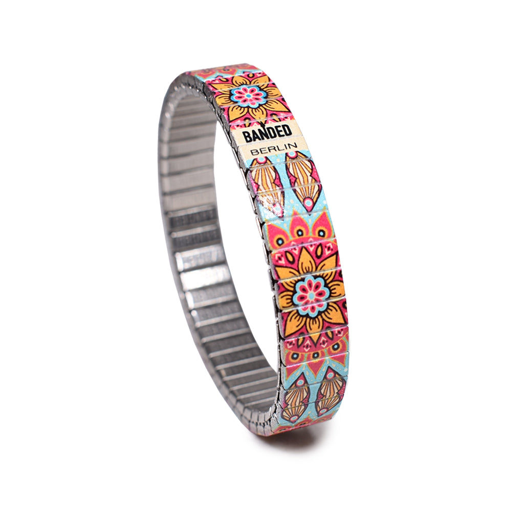 Mediterranean Tile - Valencia - 10mm Classic Finish – Banded Bracelets