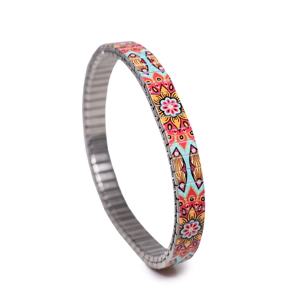 Mediterranean Tile - Valencia - 6mm Classic Finish – Banded Bracelets